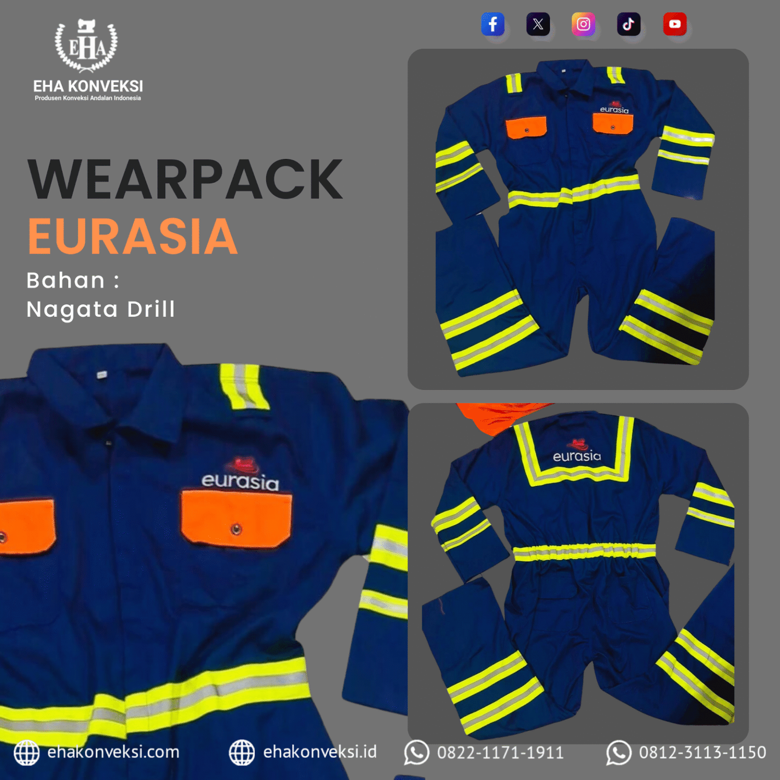 Portofolio Wearpack - Eha Konveksi